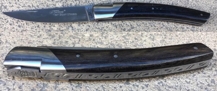 Couteau Le Thiers de Goyon Chazeau Ébène 12 cm