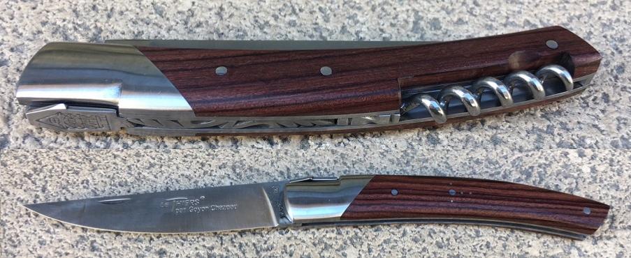 Couteau Le Thiers de Goyon Chazeau Bois de Violette Tire-Bouchon