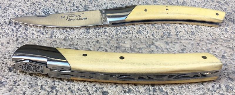 Couteau Le Thiers de Goyon Chazeau Buis 10 cm