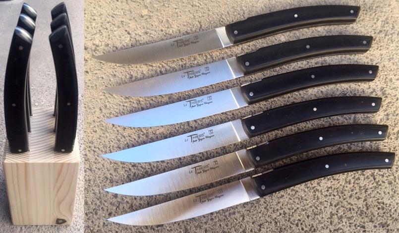 COUTEAUX DE TABLE GOYON CHAZEAU LE THIERS